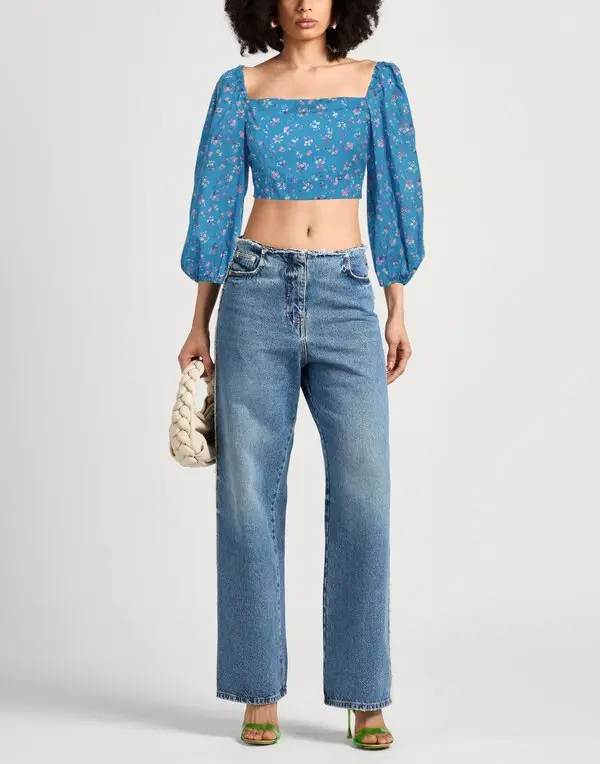 Anjuna Floral-print Crop Top