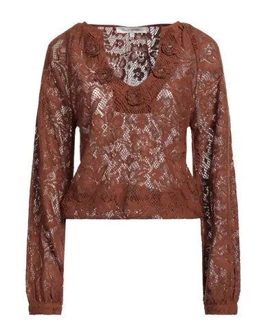 CONNOR & BLAKE Lace Top - Brown