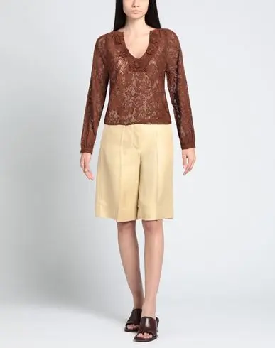 CONNOR & BLAKE Lace Top - Brown