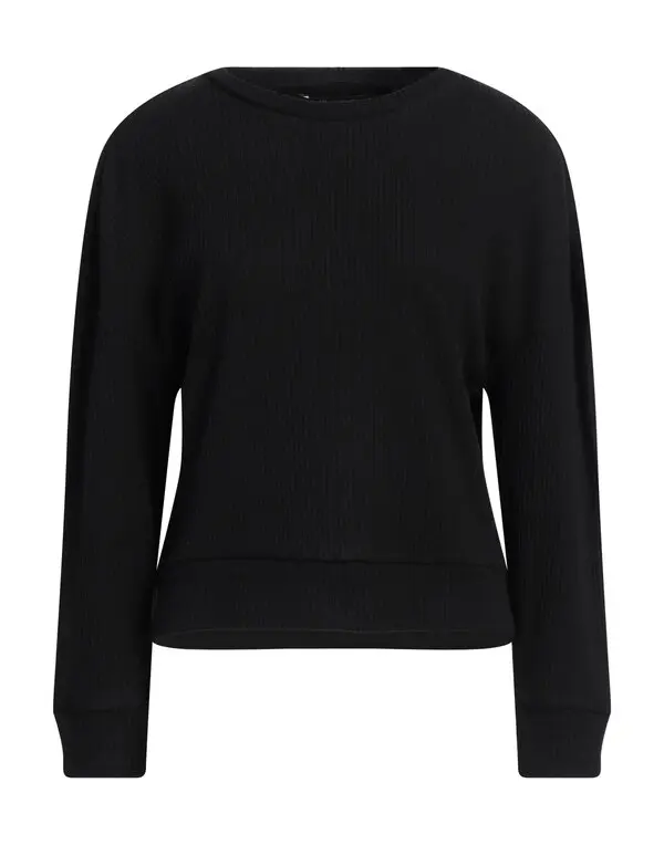 Armani Exchange Knitted Crewneck Sweater - Black