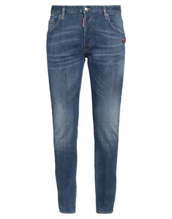 Dsquared2 Skinny Fit Jeans With Appliqués