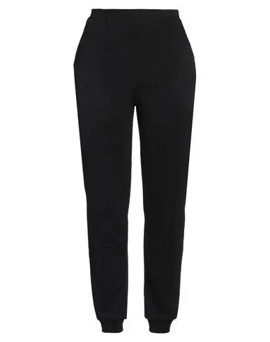 DONDUP Cotton Terry Track Pants With Embroidered Logo - Black