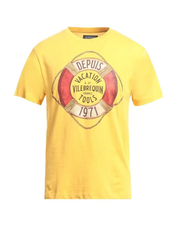 Vilebrequin T-shirt Marigold Size Cotton - Yellow