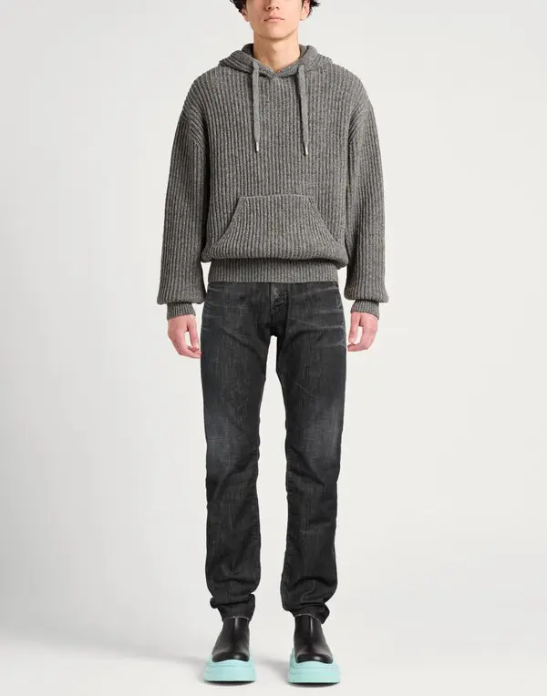 Dsquared2 Tapered Jeans With Logo - Black