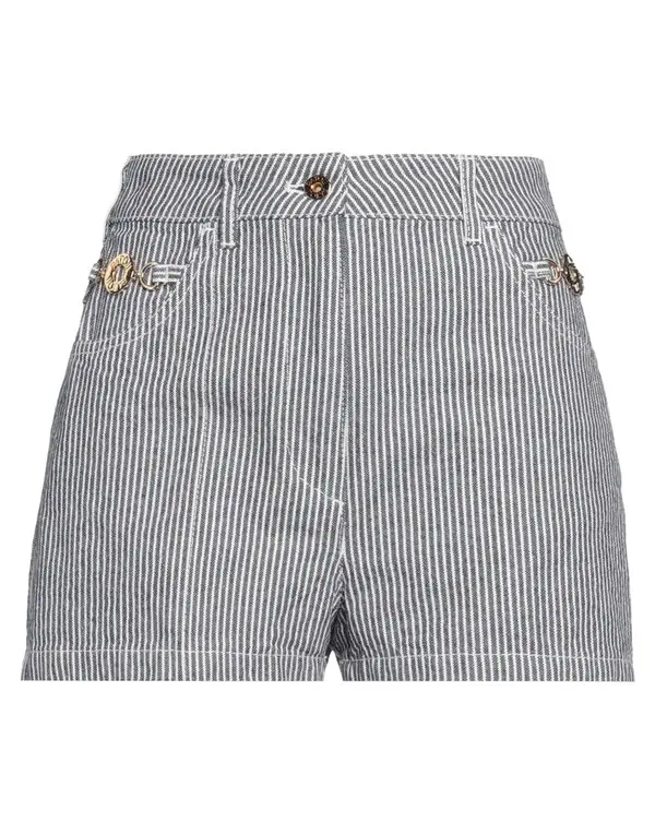 PATOU High-waisted Striped Shorts