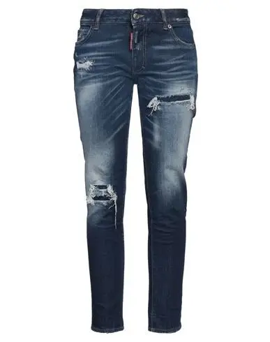 Dsquared2 Tapered Jeans With Distressed Detail - Blue
