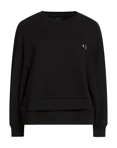 Armani Exchange Cotton-blend Fleece Sweatshirt - Black