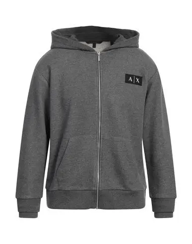 Armani Exchange Cotton-blend Fleece Sweatshirt - Grey