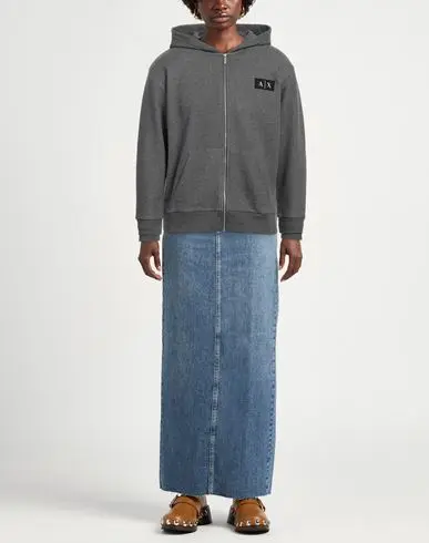Armani Exchange Cotton-blend Fleece Sweatshirt - Grey