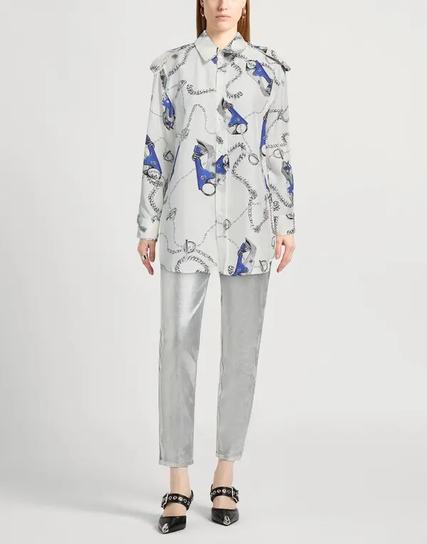 Burberry Shirt Silk - Off White