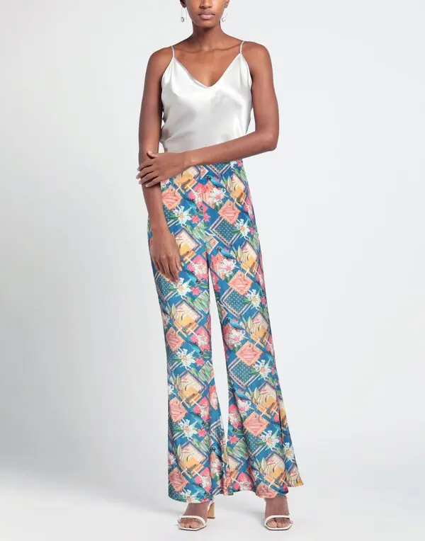 CONNOR & BLAKE Flared Multicolor Pants