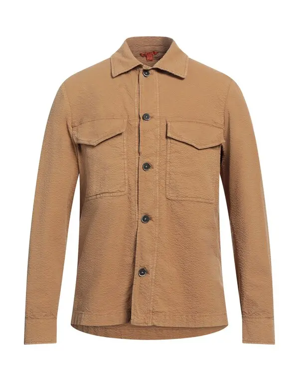 Barena Venezia Shirt Camel Size Cotton, Elastane - Beige