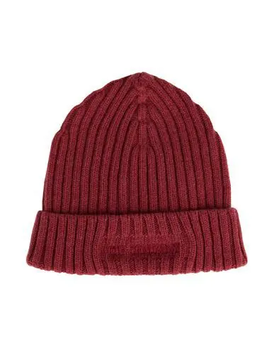 C.P. COMPANY Wool-blend Beanie - Brick