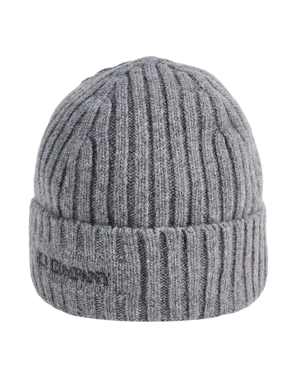 C.P. COMPANY Wool-blend Beanie - Grey
