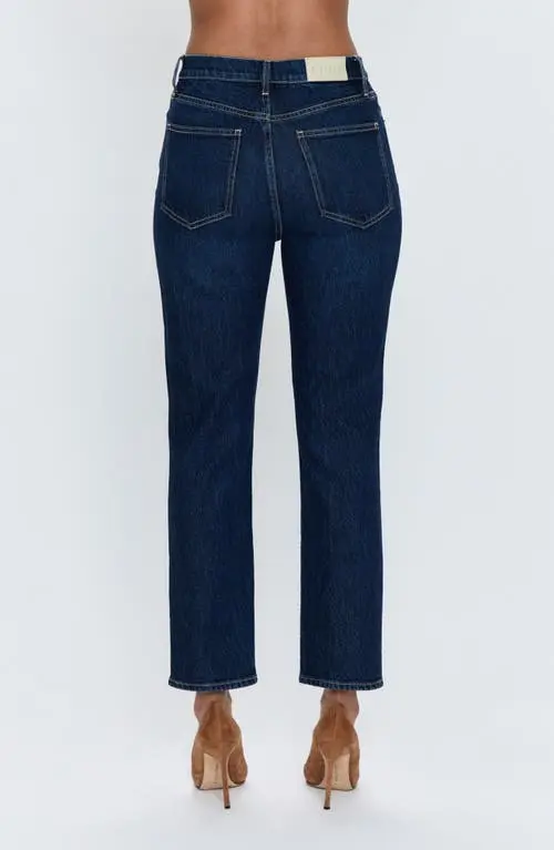 PISTOLA Bri High-waist Straight Leg Ankle Jeans