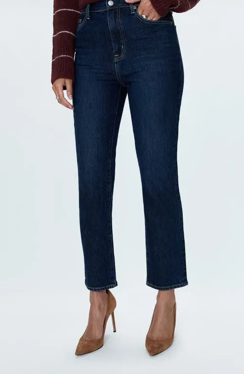 PISTOLA Bri High-waist Straight Leg Ankle Jeans