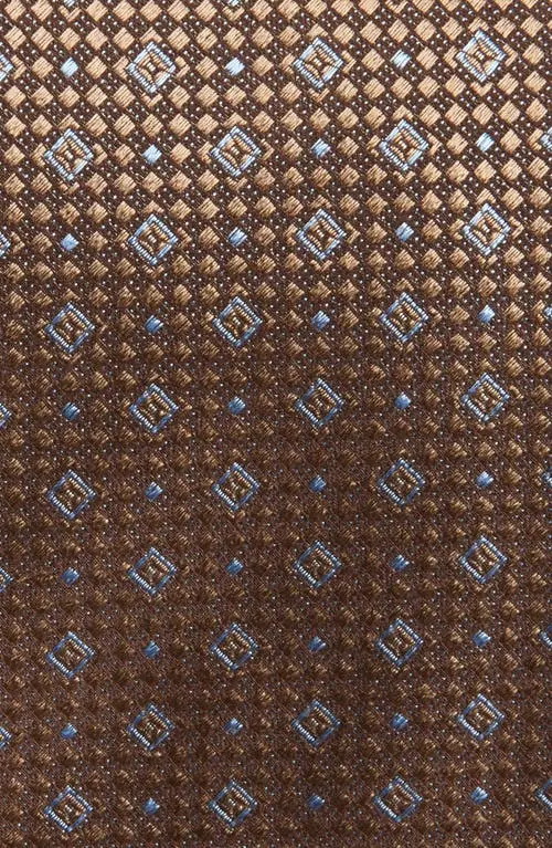 David Donahue Silk Jacquard Neck Tie