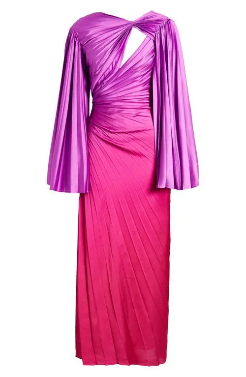 acler pink pleated dress Acler Finnegan Pleated Mini Dress