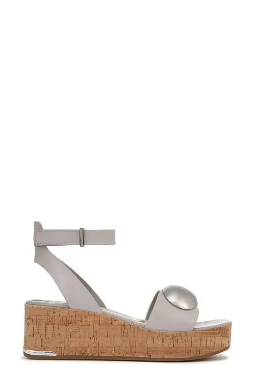 Franco Sarto Taysha Platform Wedge Sandal - Grey