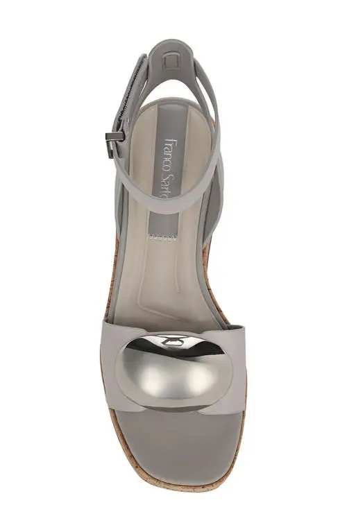 Franco Sarto Taysha Platform Wedge Sandal - Grey