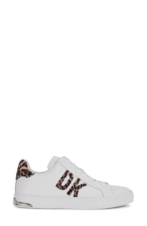 Dkny Abeni Lace-up Sneakers - White/ Natural