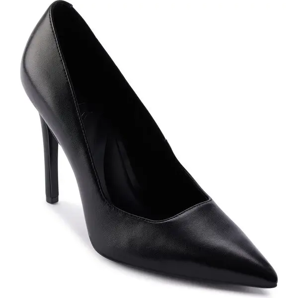Dkny Mickel Pointed-toe Pumps - Black