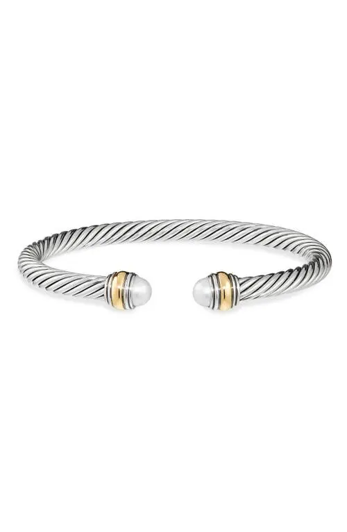 David Yurman Classic Cable Bracelet - Pearl
