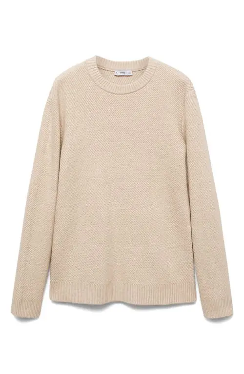 Mango Regular Fit Crewneck Sweater