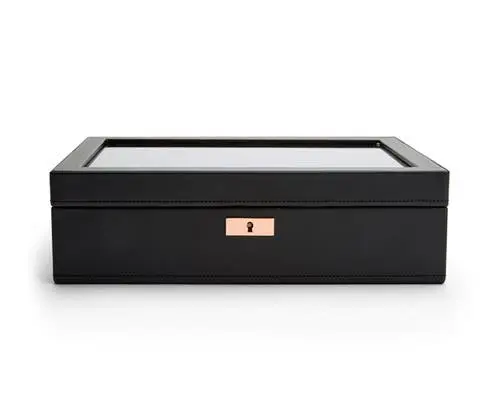 Wolf Axis 10 Piece Watch Box - Copper