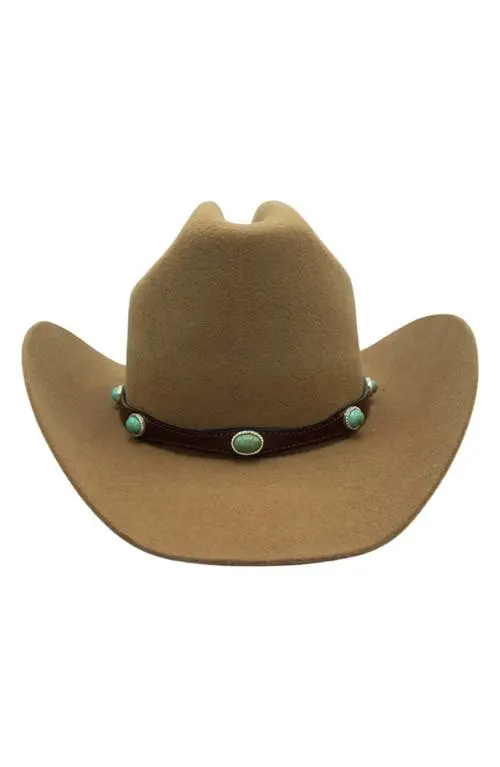 MODERN MONARCHIE Western Hat - Camel