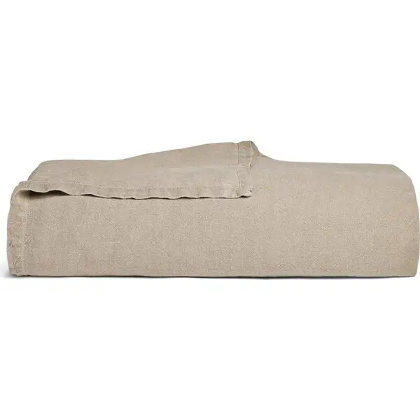 PARACHUTE Vintaged Linen Bed Cover - Natural