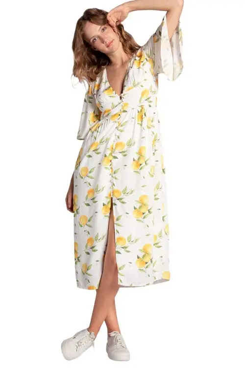 BELLE & BLOOM Love Button-up Midi Dress