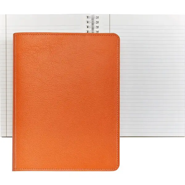 GRAPHIC IMAGE 9" Refillable Notebook - Orange