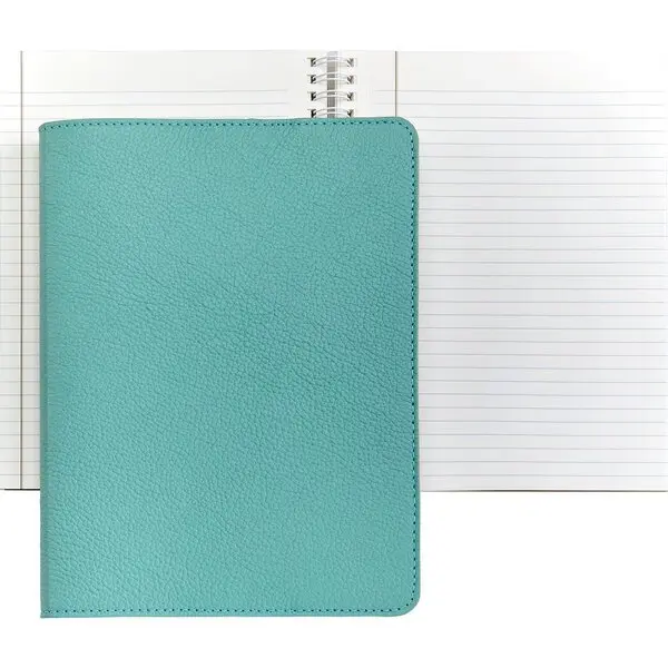GRAPHIC IMAGE 9" Refillable Notebook - Robins Egg Blue