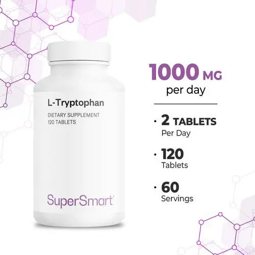 SUPERSMART L-tryptophan 1000mg Per Day