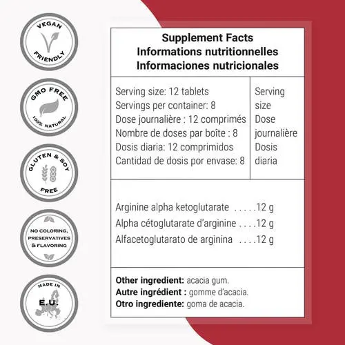 SUPERSMART Arginine Alpha Ketoglutarate