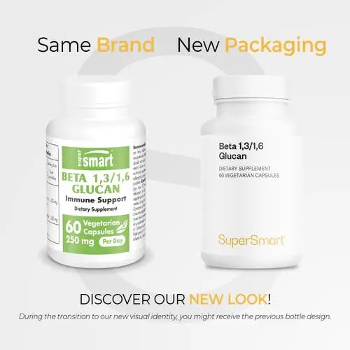SUPERSMART Beta Glucan Supplement 250mg