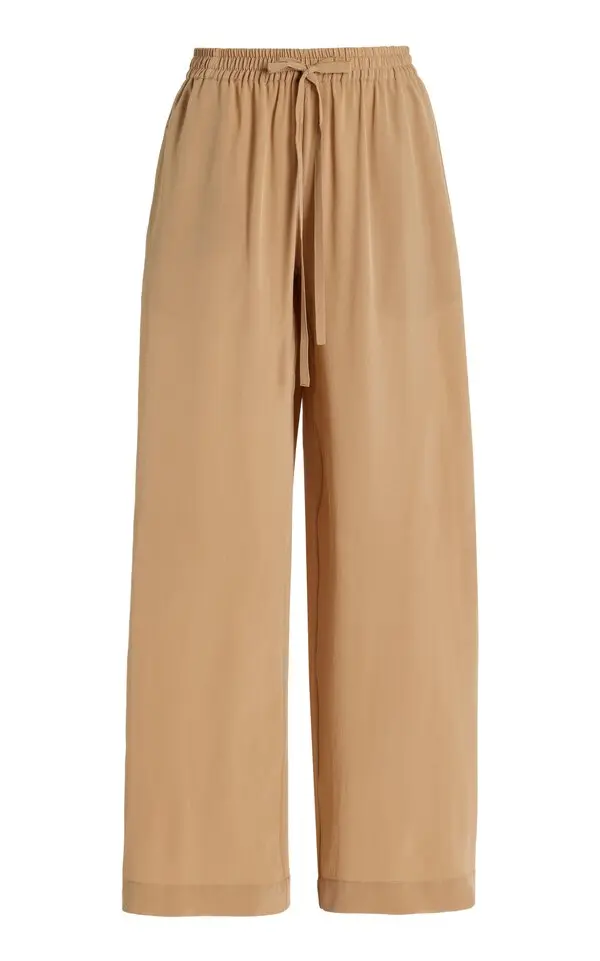 Matteau Silk Wide-leg Pants