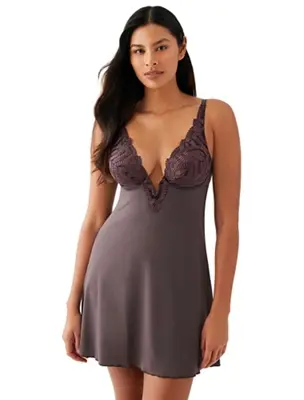 Wacoal After Dark Chemise - Raisin