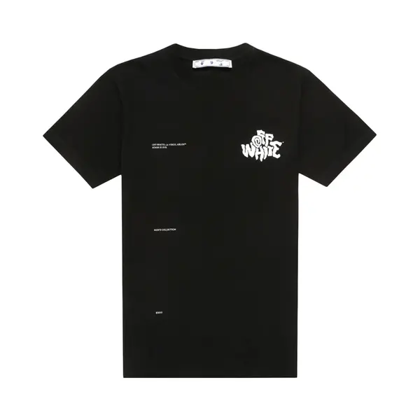 Off-White Off Blur Logo Slim Tee /white