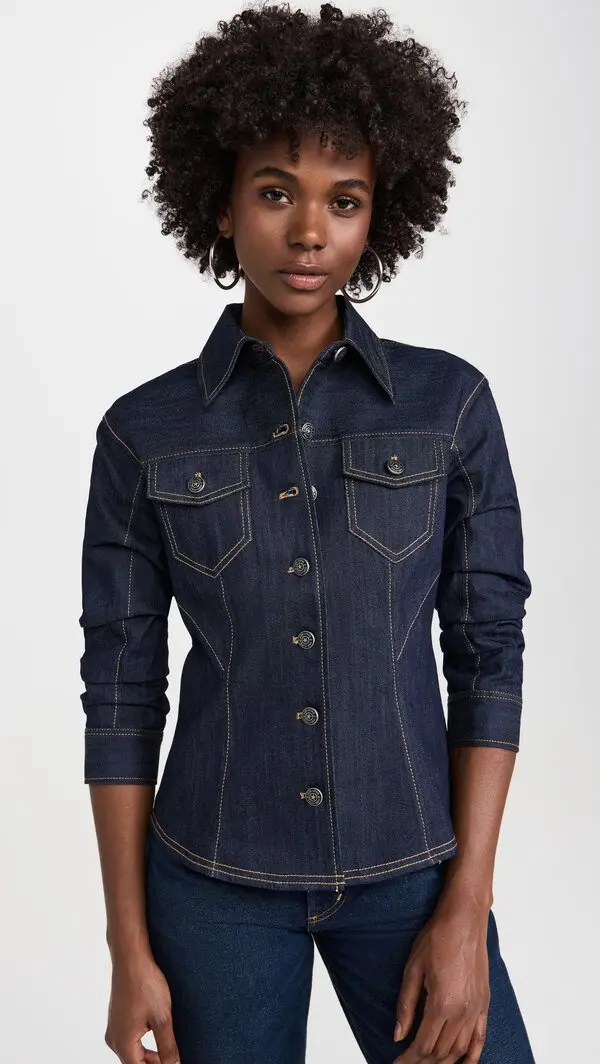 Cinq À Sept Denim Canyon Jacket - Indigo