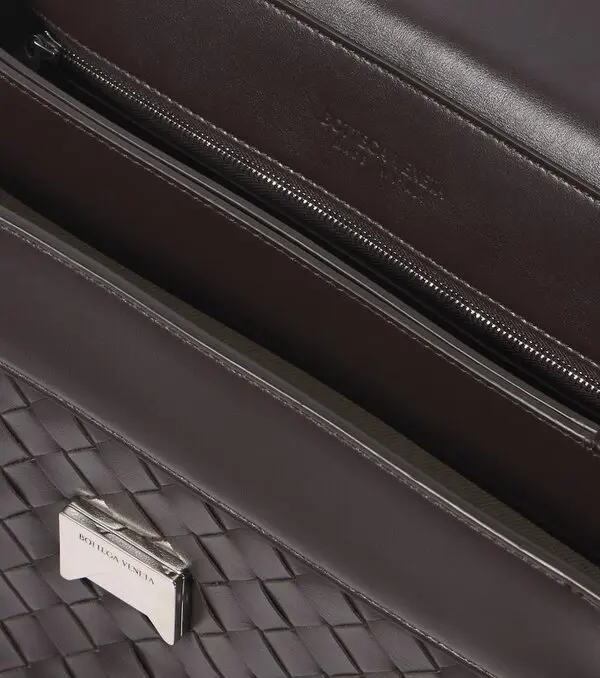 Bottega Veneta Andiamo Medium Messenger Bag - Brown
