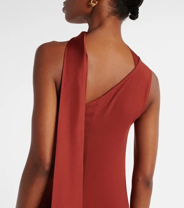TALLER MARMO Caroline One-shoulder Gown - Red