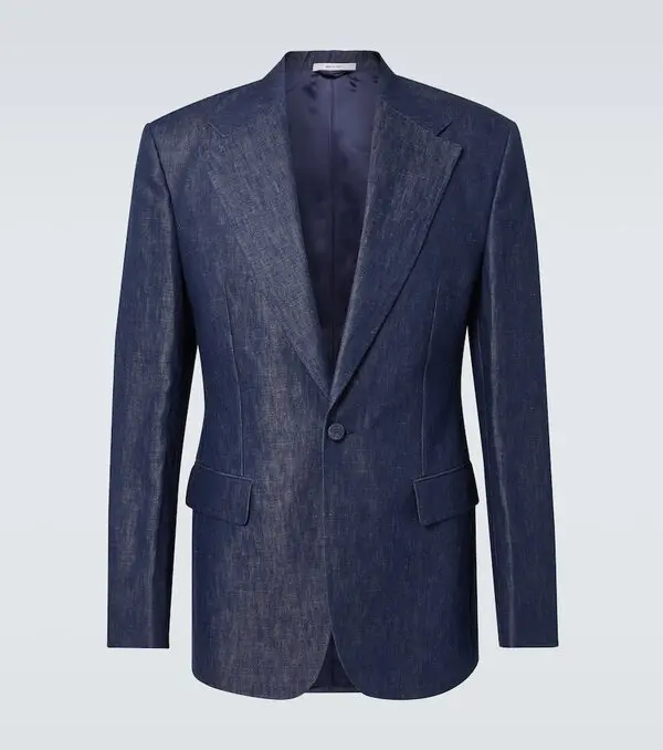 Gabriela Hearst Cotton And Linen Blazer