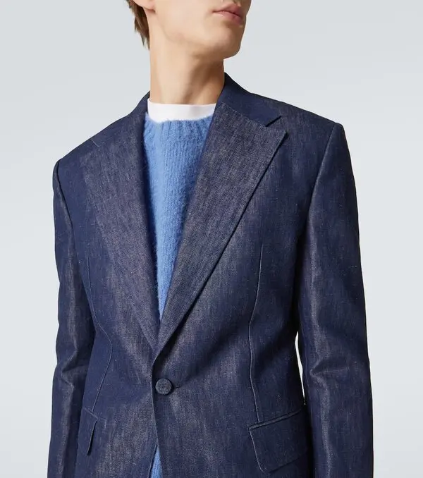 Gabriela Hearst Cotton And Linen Blazer