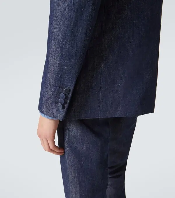 Gabriela Hearst Cotton And Linen Blazer