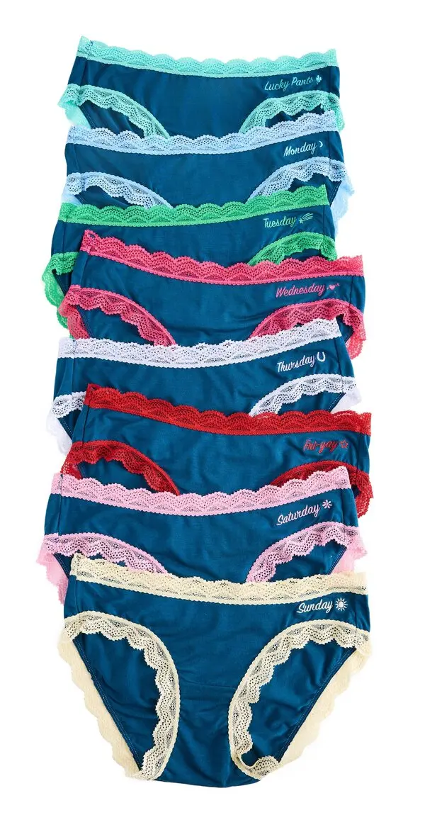 STRIPE & STARE Original Knicker Eight Pack Days