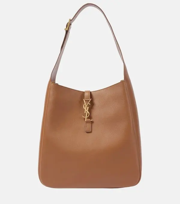 Saint Laurent Le 5 À 7 Supple Large Shoulder Bag - Brown