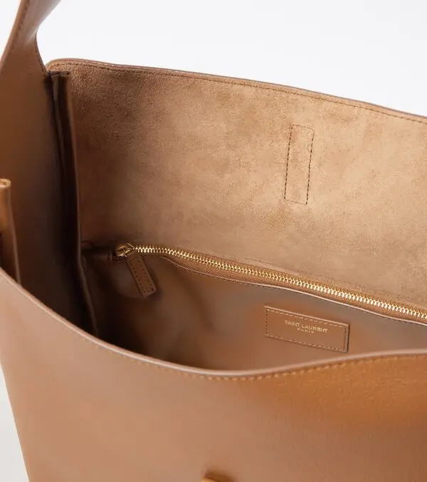 Saint Laurent Le 5 À 7 Supple Large Shoulder Bag - Brown