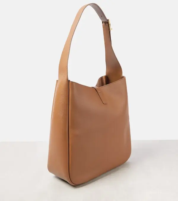 Saint Laurent Le 5 À 7 Supple Large Shoulder Bag - Brown